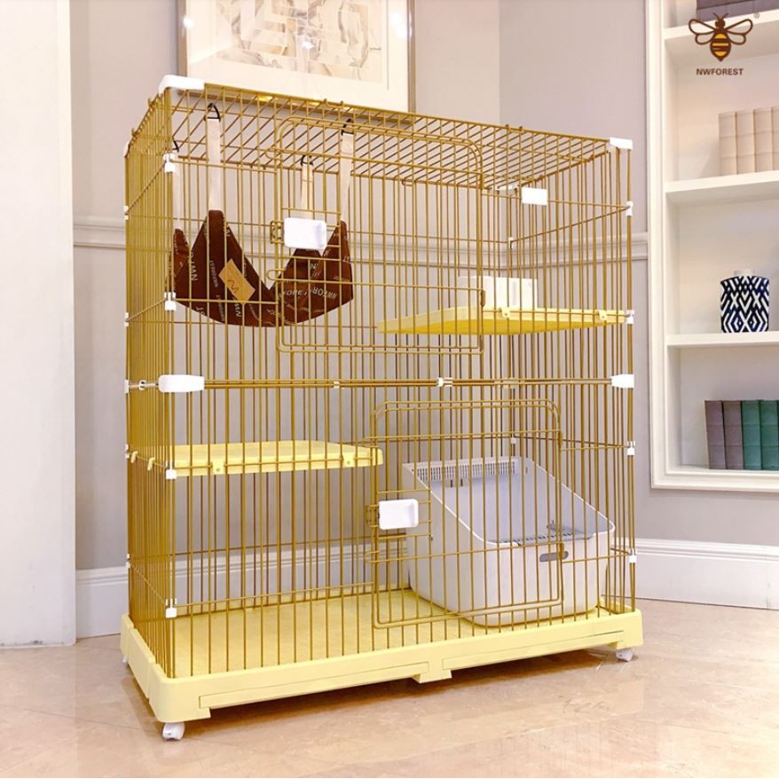 EUROPE STYLE SUPER LUXURY Multi Purpose Premium Cage Pet Cat 2/3 level ...