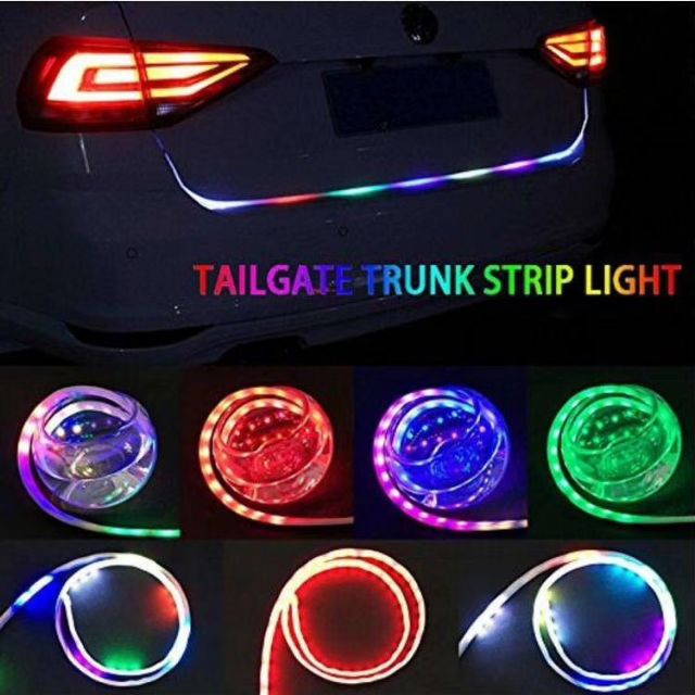 Trunk Light Bumper Boot Bonnet Led Running Light Strip Rear Roof Drl ...
