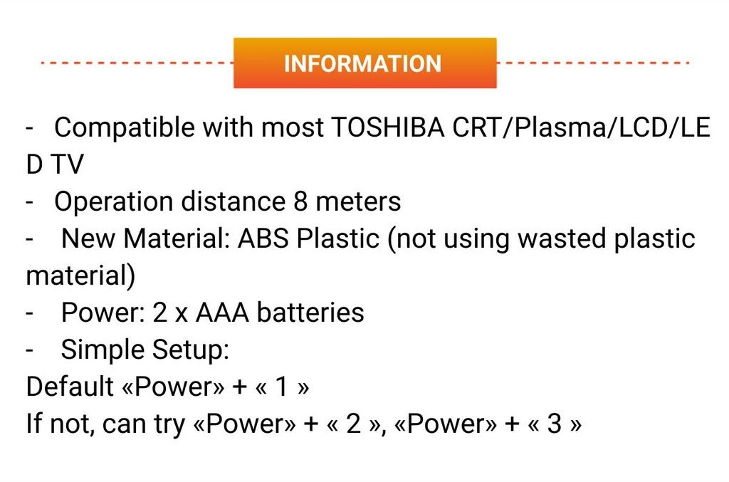 Remote Toshiba Lcd Led Toshiba Tv Remote Control Kontrol Replacement Rm
