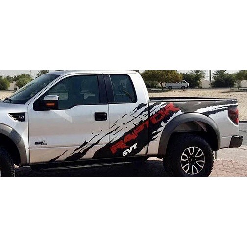 (Ready Stock )S327# 4x4 Ford Ranger Raptor Car Body Vinyl Design Decal ...