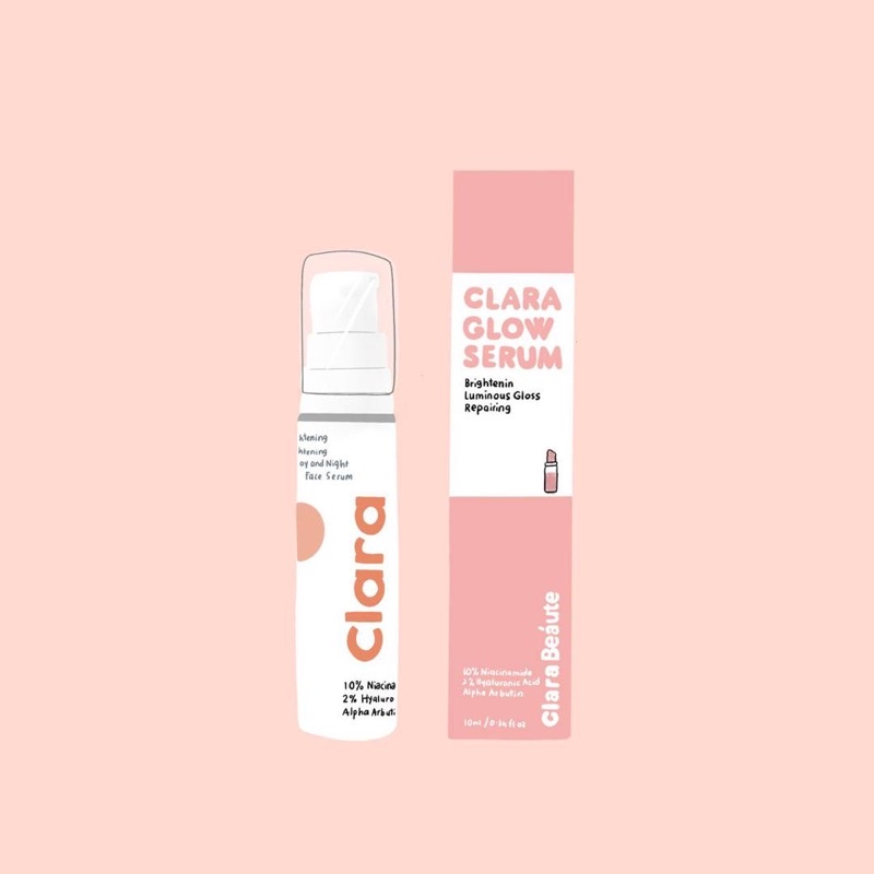 Clara Glow Serum by Clara Beaute 10ml | Shopee Malaysia