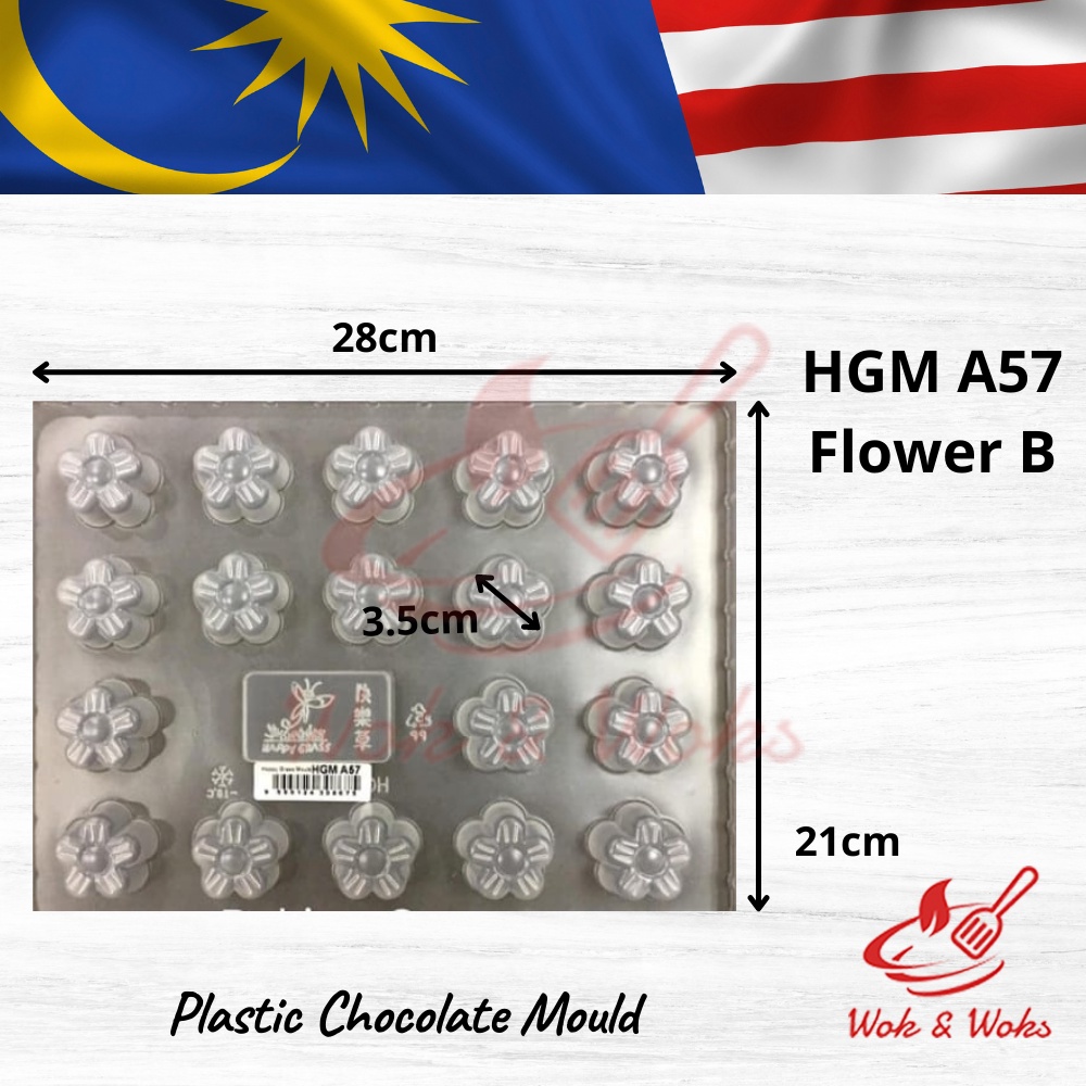 Plastic Chocolate Mould / Acuan Coklat Plastik | Shopee Malaysia