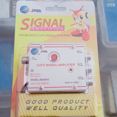 LAYAR Signal booster/TV Signal Cleaner Signal booster + 3 Branches ...