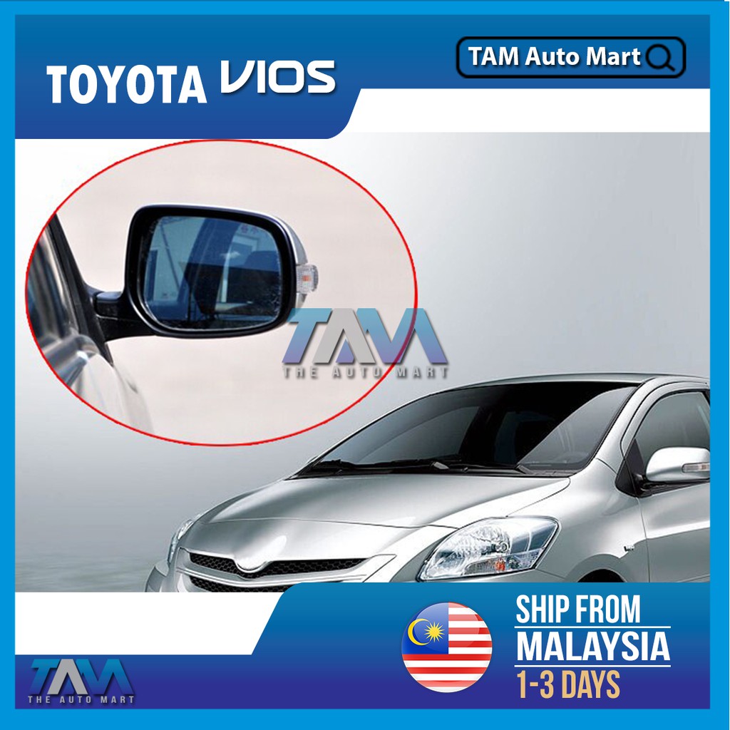 Toyota Vios Side Mirror Only Left Only Or Right Only Fit For Vios NCP93 ...