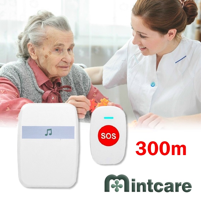 Mintcare Emergency Help Alarm SOS Button For Elderly Wireless Home ...