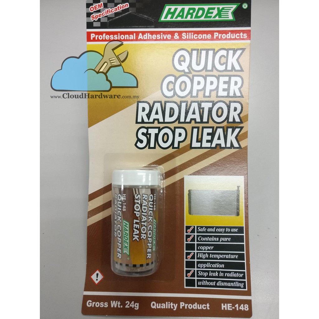 HARDEX QUICK COPPER RAD STOP LEAK [CHHE148] | Shopee Malaysia