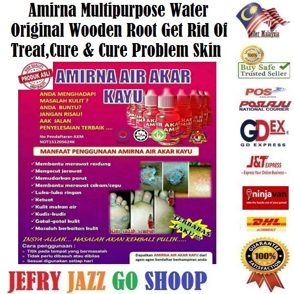 10ML AMIRA AIR AKAR KAYU ASLI PELBAGAI GUNA MERAWAT MENGUBATI ...