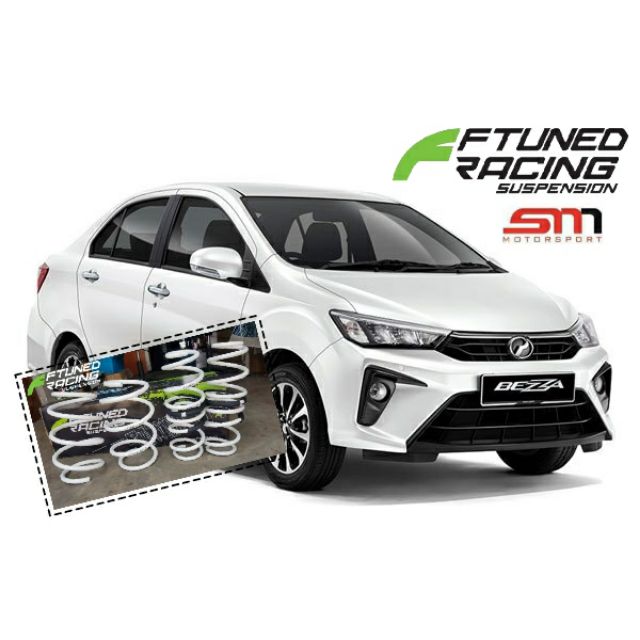 Perodua Axia G1 G2 Bezza FTuned Racing CLS Sport Lowered Spring F-Tuned ...