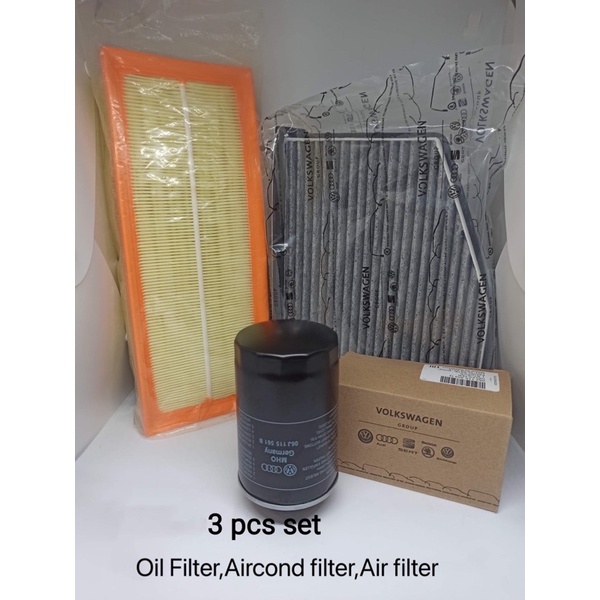 Vw Volkswagen Filter Oil Filter Air filter Aircond Filter Cabin Filter ...