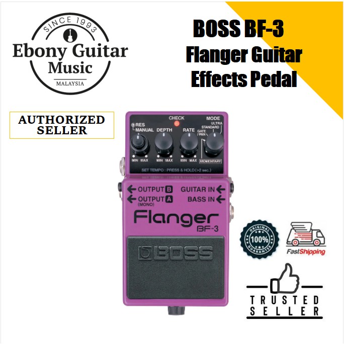 BOSS BF-3 Flanger Guitar Effects Pedal | Shopee Malaysia