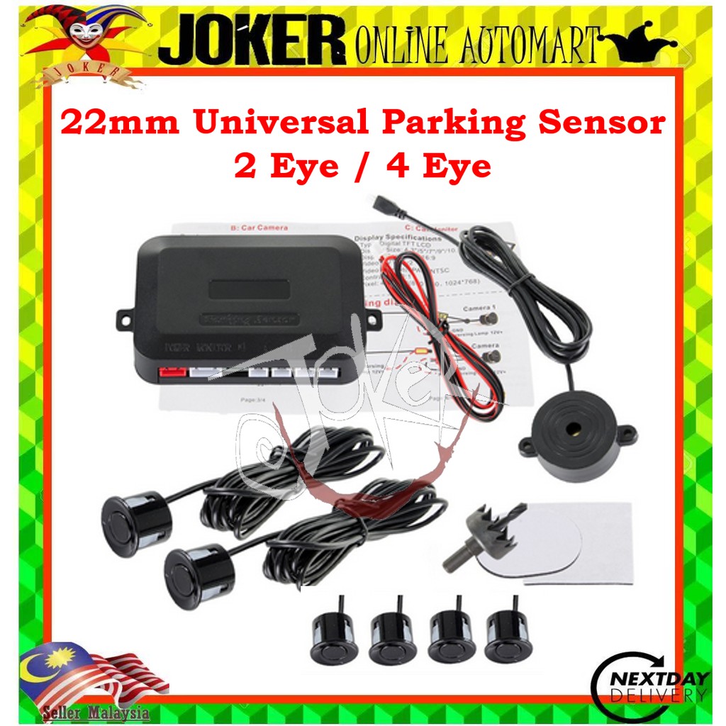 22MM Parking Reverse Sensor System 2 Eye 4 Eye Reverse Front Sensor ...