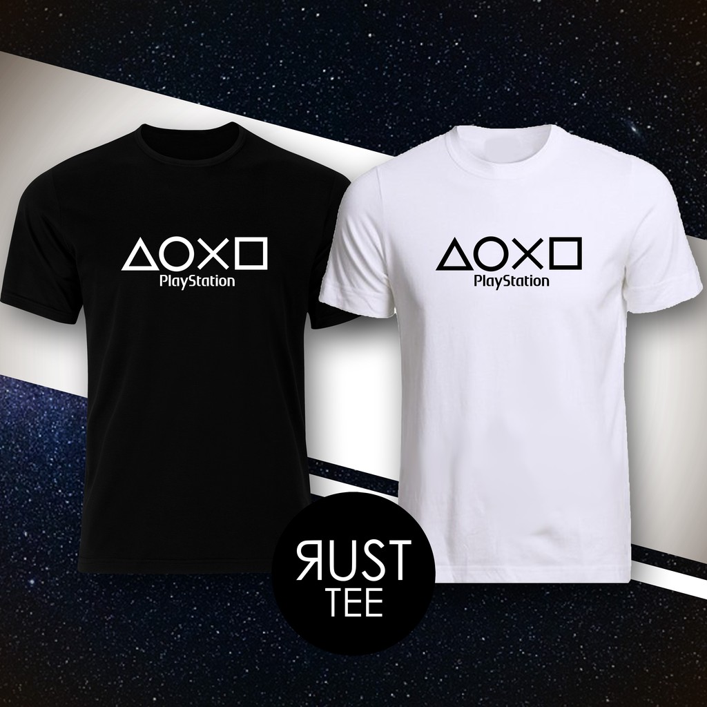 BEST SELLER!! T SHIRT BAJU PLAYPS4 GAMING STREETWEAR COTTON 100% UNISEX ...