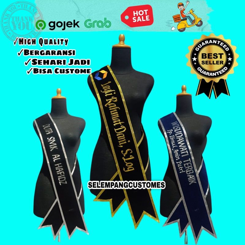 1 Day Custom Sling/Graduation Sash/Graduation Sash/Graduation Shawl ...