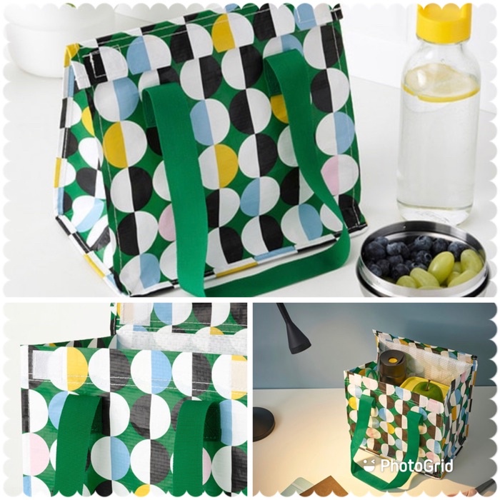 Beg Ikea Biru Original /Laundry Lunch Bag/ Recycle/ Reusable /Backpack ...