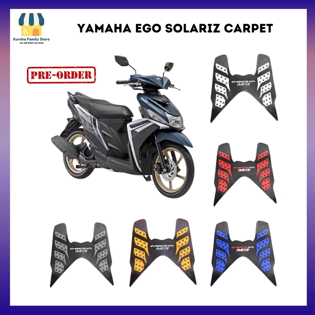 YAMAHA Ego Solariz Motorcycle Carpet Karpet Motor Solariz Thick Pelapik ...