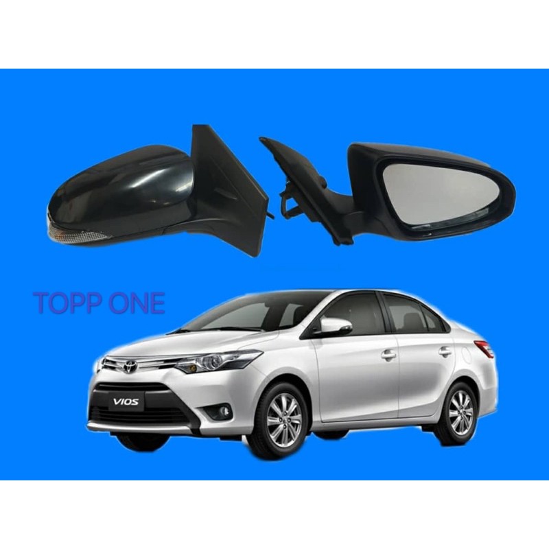 ORIGINAL TOYOTA VIOS NCP150 2013-2019Y 7 WIRE SIDE MIRROR (AUTOFLIP ...