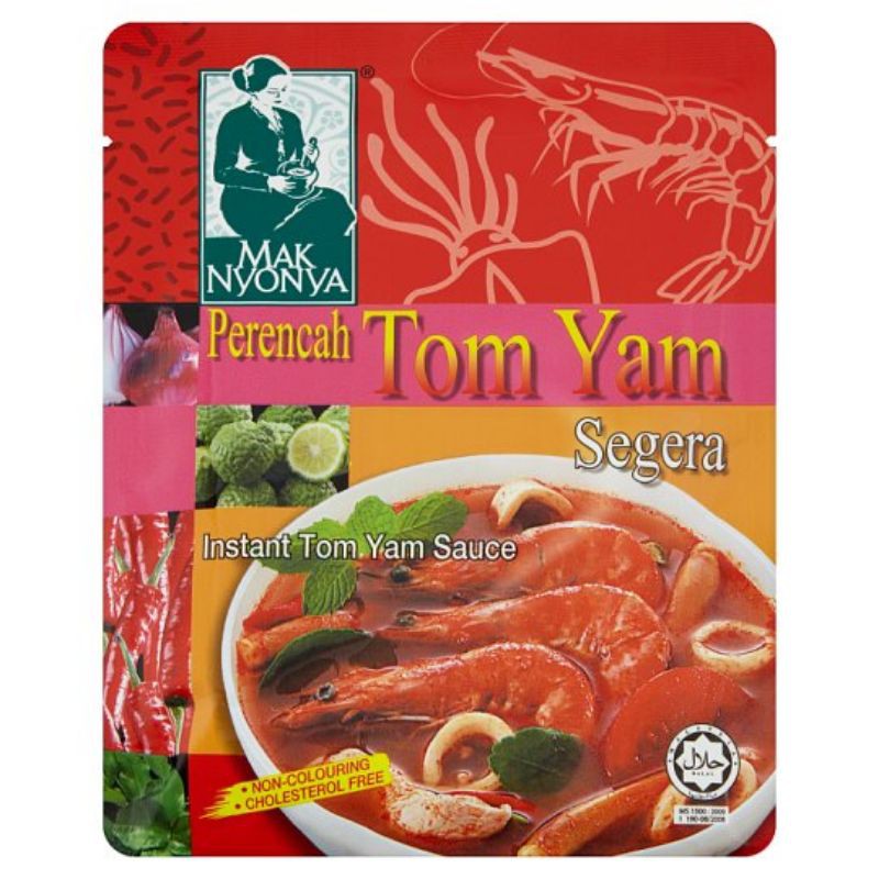 Mak Nyonya Instant Tom Yam Sauce 200g | Shopee Malaysia