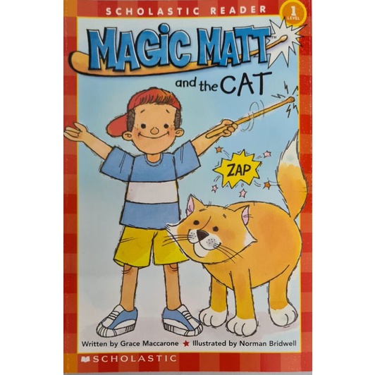Scholastic Reader Level 1 : Magic Matt and the Cat | Shopee Malaysia