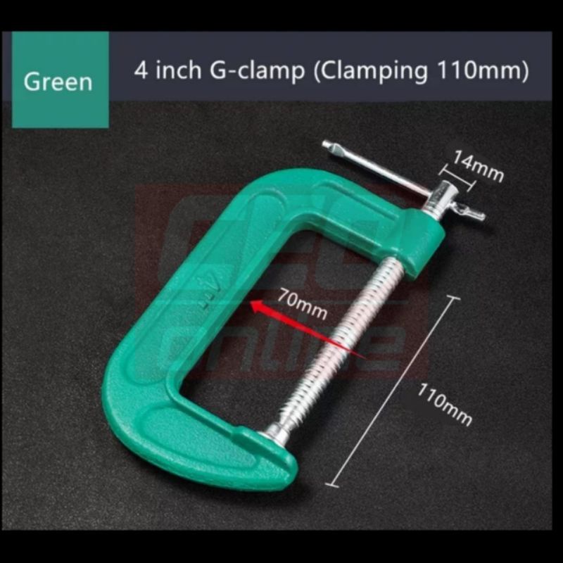 CEO 🇲🇾 Heavy Duty G Clamp Metal Carpenter Handyman Vise Grip ...