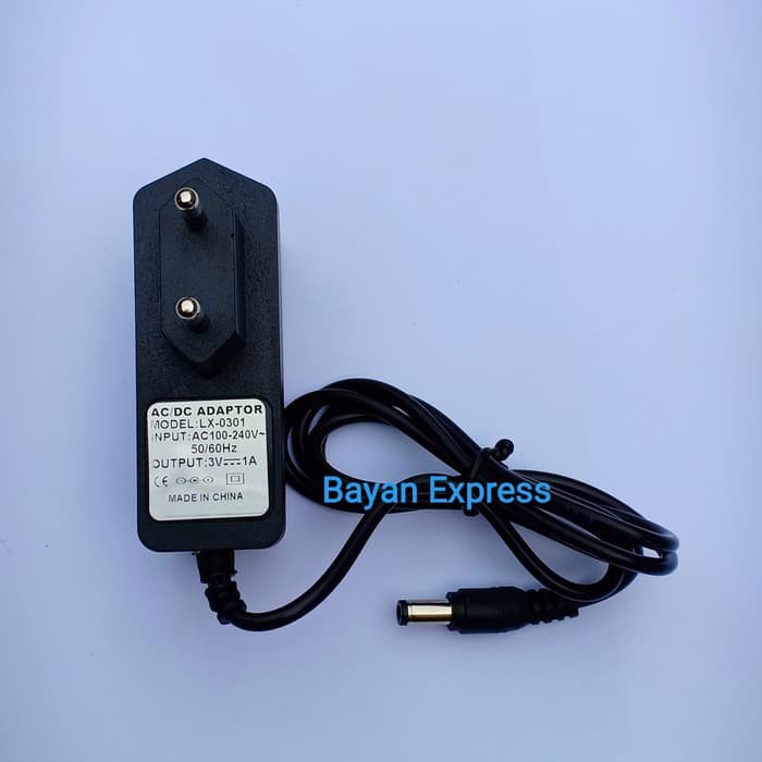 Switching Power Supply AC/DC Plastic Adapter - Output 3V 2A Small Body ...