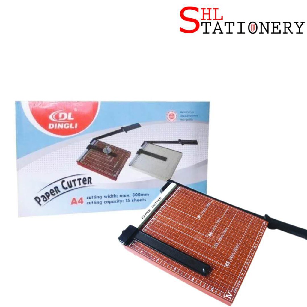 DINGLI Heavy Duty A4 Paper Card Document Cutter Trimmer Wood & Steel ...