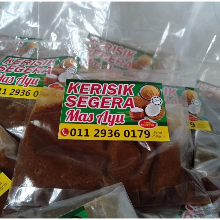 Kerisik Kelapa Asli - Mas Ayu | Shopee Malaysia