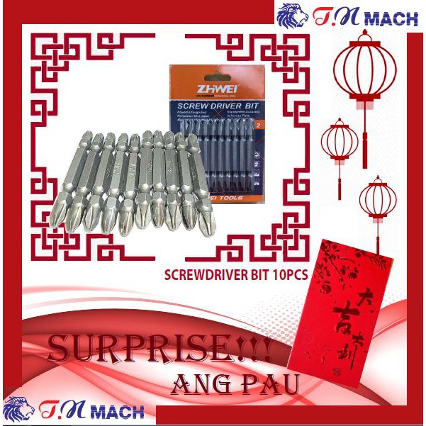 ZHIWEI SCREW DRIVER BIT PH2 65MM (++) | Shopee Malaysia
