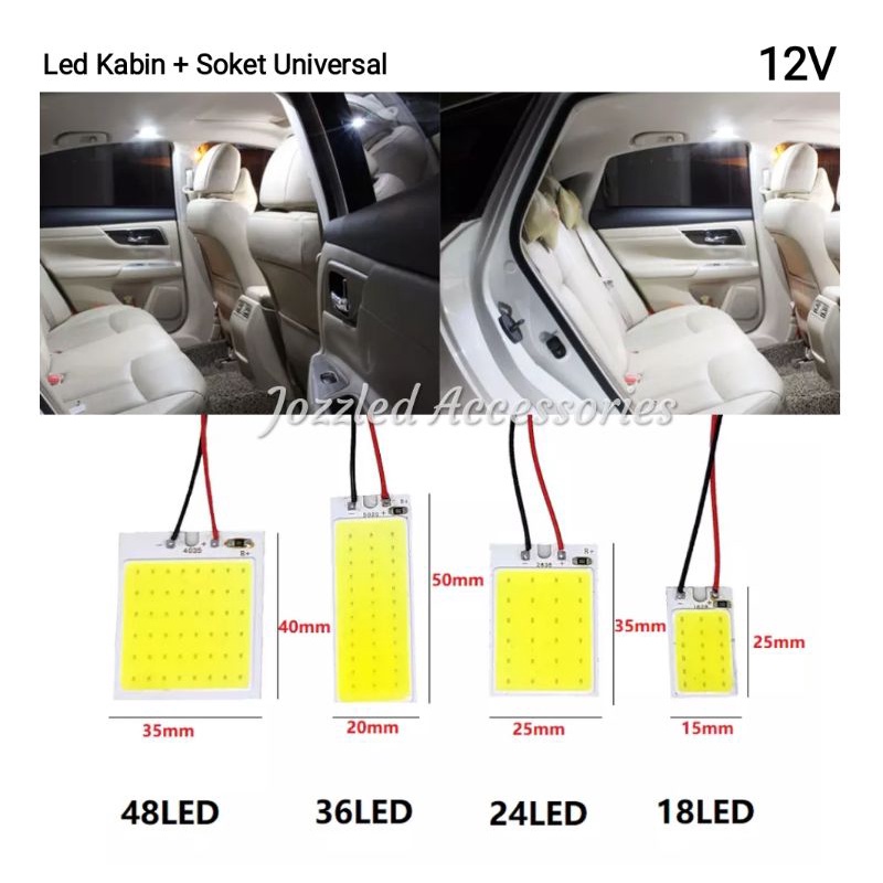Cob cabin ceiling Led + socket for all types of cars | Shopee Malaysia