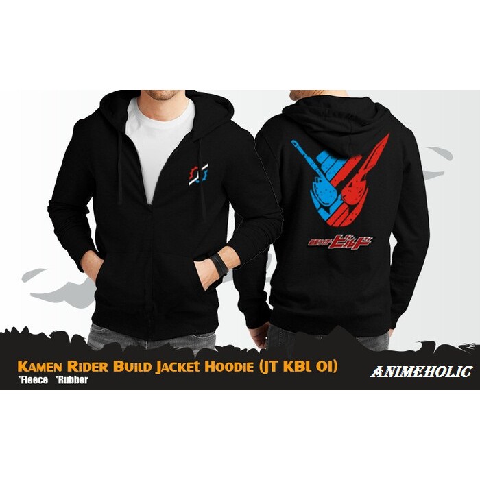 Tokusatsu Kamen Rider Build Hoodie - JT KBL 01 jacket | jaket Anime ...