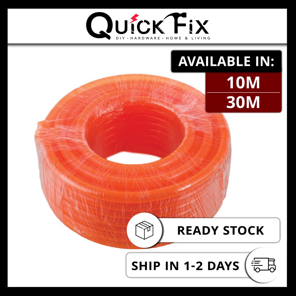 QuickFix Orange Garden Hose Rubber Chemi Hose Water Hose 10M / 30M PVC ...