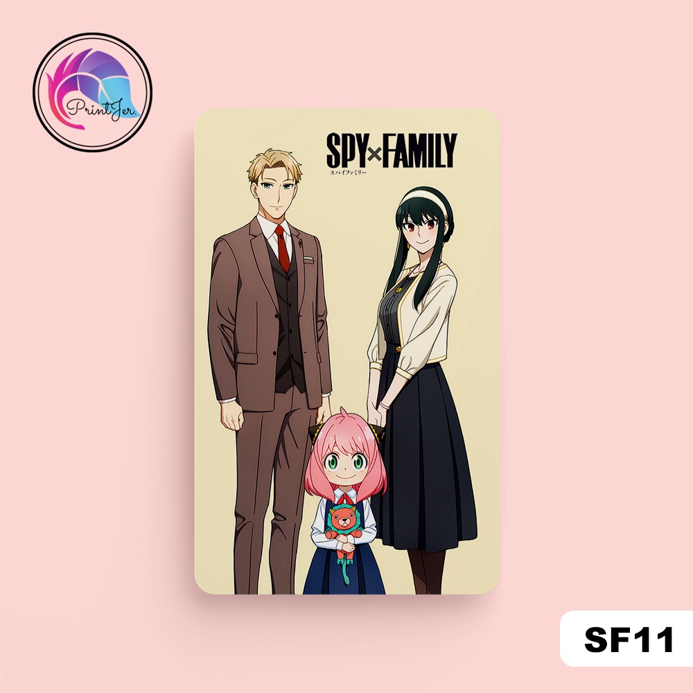 SPY x FAMILY ( SERIES 2 ) - Touch n Go Card Sticker Cover (Waterproof, High Quality) ,TNG CARD ...