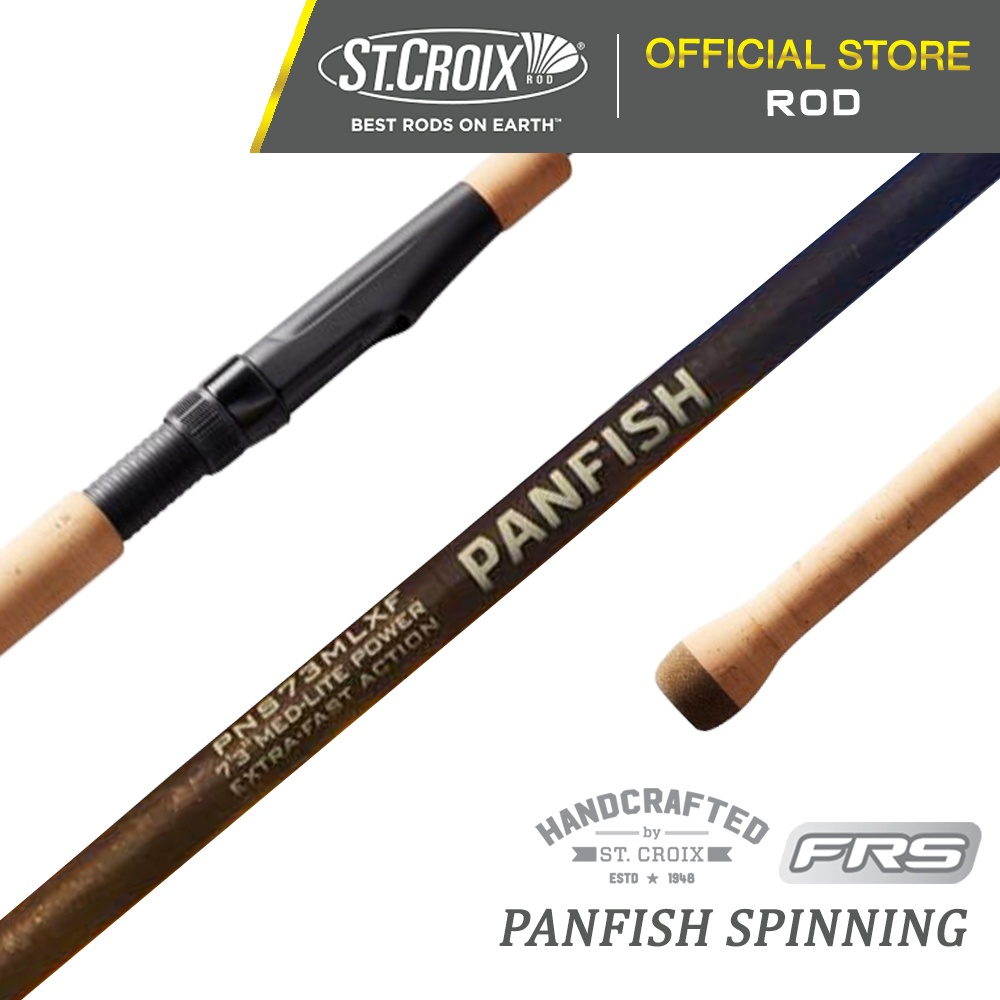 St Croix Panfish Spinning Fishing Rod PNS (5'0" - 6'0") FRS Freshwater ...