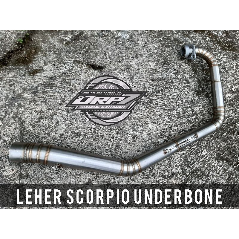 Exhaust Neck Pipe Header Exhaust Yamaha Scorpio Underbone Full ...