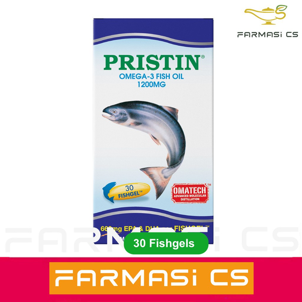 PROMO THC Pristin Omega-3 Fish Oil 1200mg 30 Fishgels EXP:01/2027 ...