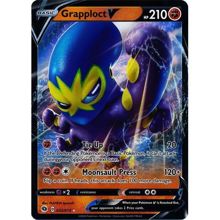Pokemon TCG Grapplock V - 32/73 Sword & Shield Champion's Path PTCG ...