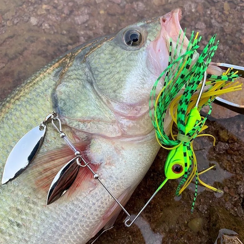 Metal Lure Small Pond Magic Spinner Bait Bass Fishing Lure | Shopee ...