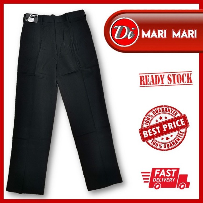 SELUAR SLACK LELAKI MEN OFFICE LONG PANTS FORMAL STRETCHABLE FLEXIBLE ...