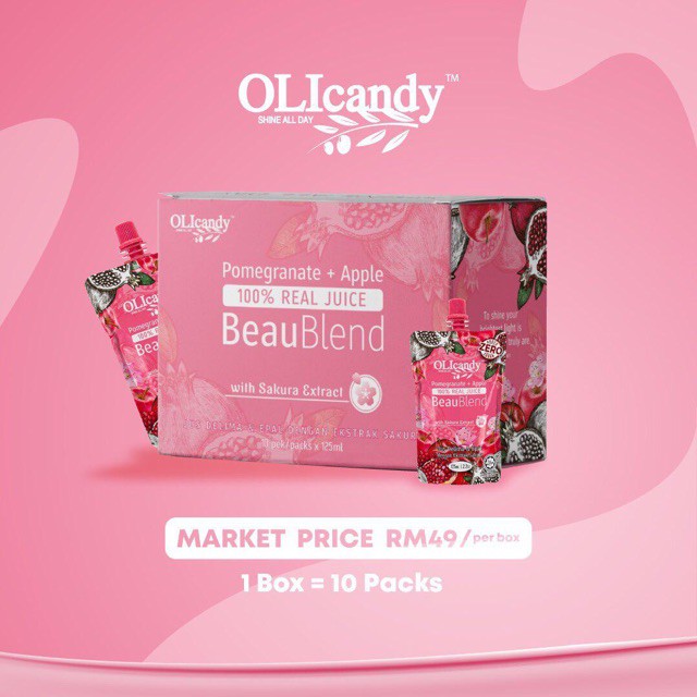 OLI CANDY BEAUBLEND 10 PACKS!! | Shopee Malaysia