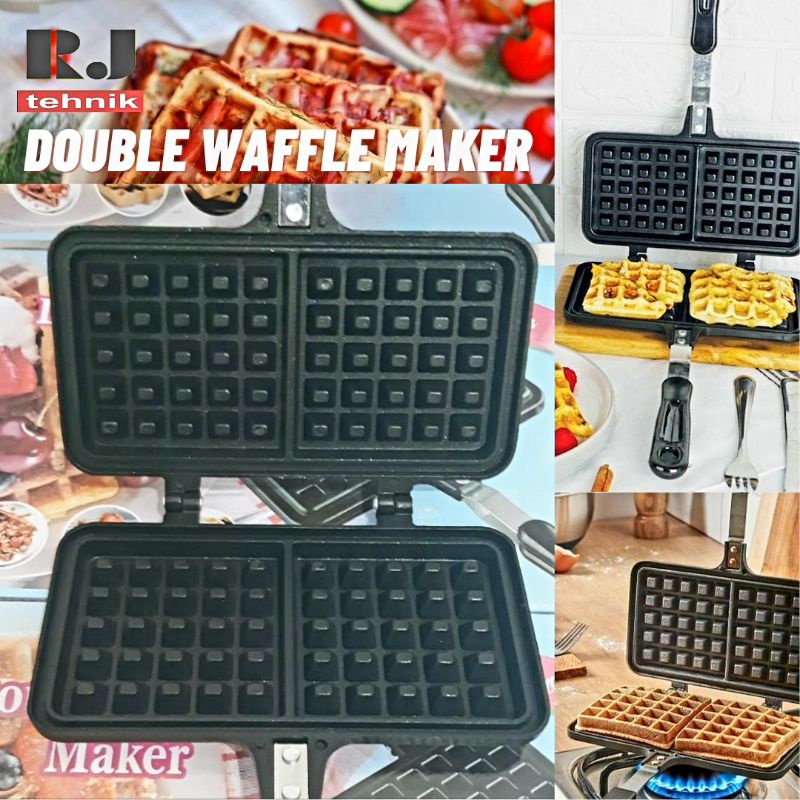 Waffle Maker Waffle Maker Waffle Mold Pancake Double Waffle Pan Non ...