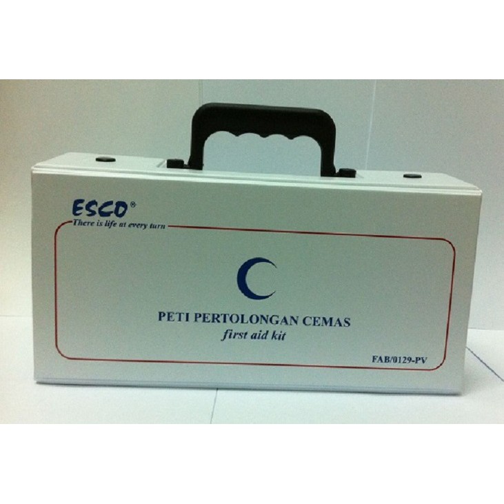 ESCO PVC Empty First Aid Box Kit -Medium FAB/0129-PV | Shopee Malaysia
