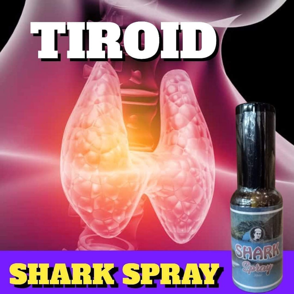 SHARK SPRAY HPA INTERNATIONAL 30ML (RAWATAN BAGI THIROID) | Shopee Malaysia