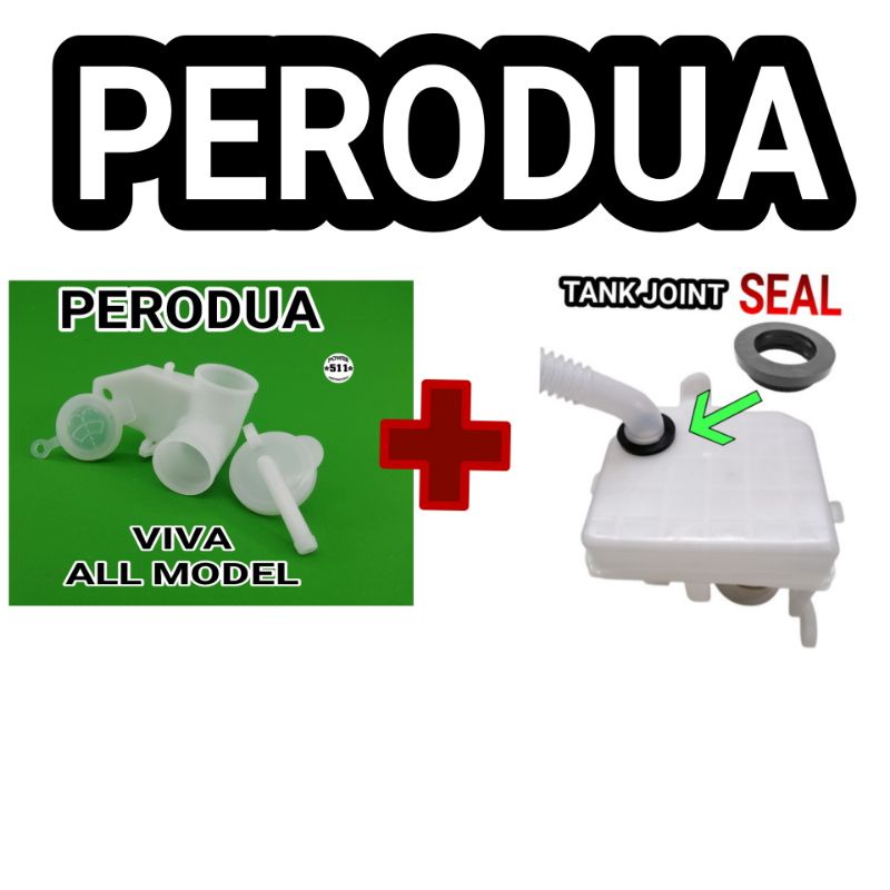 PERODUA VIVA JOINT WIPER TANK CAP OR RADIATOR SPARE TANK CAP JOINT CAP ...