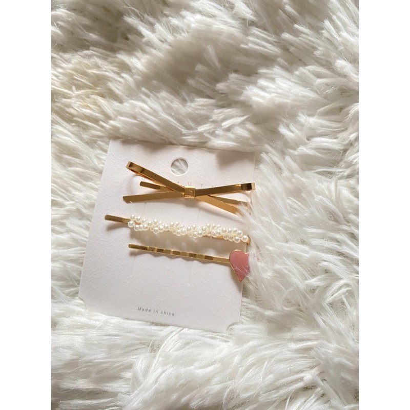 Sepit Rambut Hairclip Pearl Sepit Tudung Clip Tudung | Shopee Malaysia