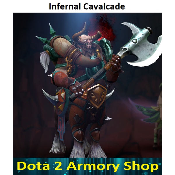🔥 Dota2 Centaur Warrunner (CW) 🔥 Infernal Cavalcade 🔥 TI11 Immortal Item | Shopee Malaysia