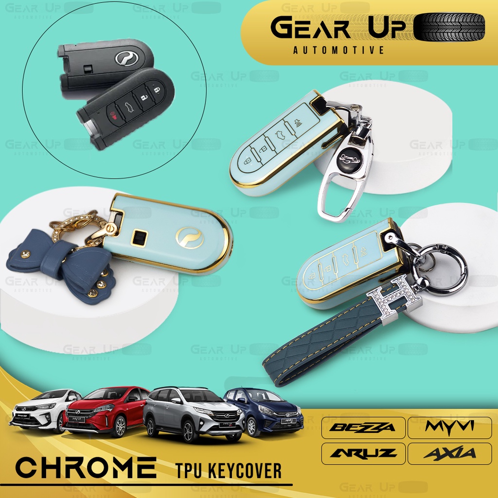 [𝗟𝗜𝗠𝗜𝗧𝗘𝗗 𝗘𝗗𝗜𝗧𝗜𝗢𝗡] PERODUA BEZZA AXIA MYVI ARUZ Car Key Cover Sarung ...