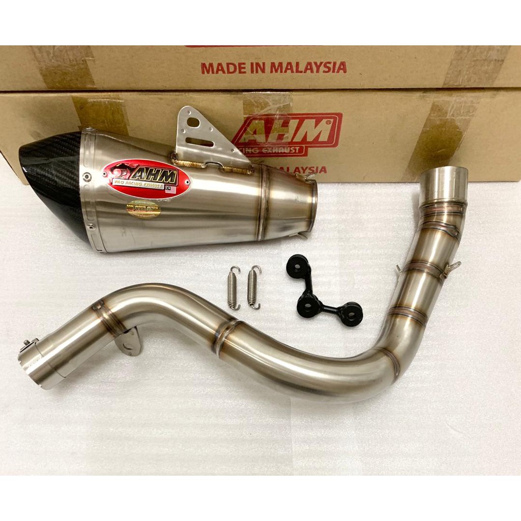 ORIGINAL AHM EXHAUST Z1R SERIES RC EKZOS SLIP-ON KTM200 KTM390 DUKE 390 ...