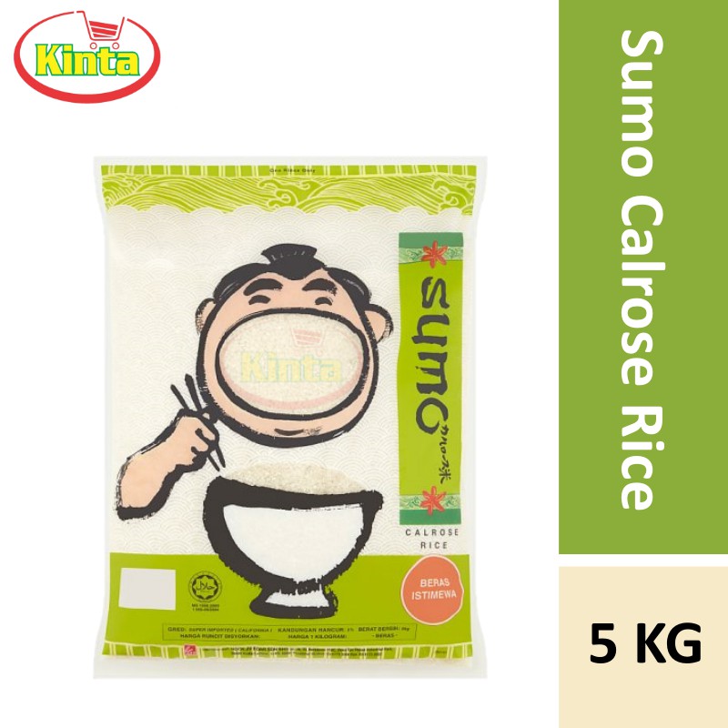 [HALAL]SUMO CALROSE RICE SUSHI (5KG)/ SUMO BERAS SUSHI (5KG) | Shopee ...