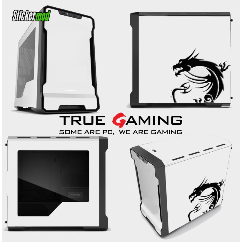 Custom MSI Transparent STICKER for PC Side Cover | Shopee Malaysia