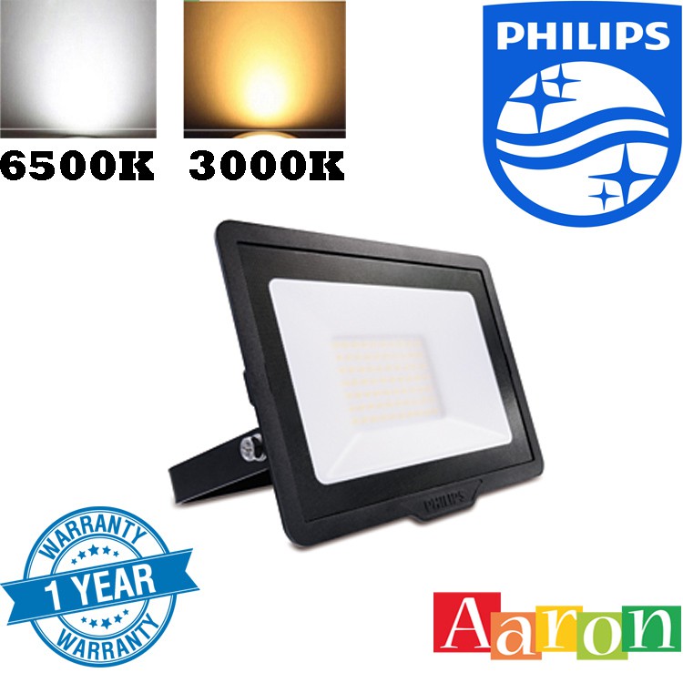 Philips Essential SmartBright LED Floodlight 10W 30W 50W 70W Aaron Shop | Shopee Malaysia
