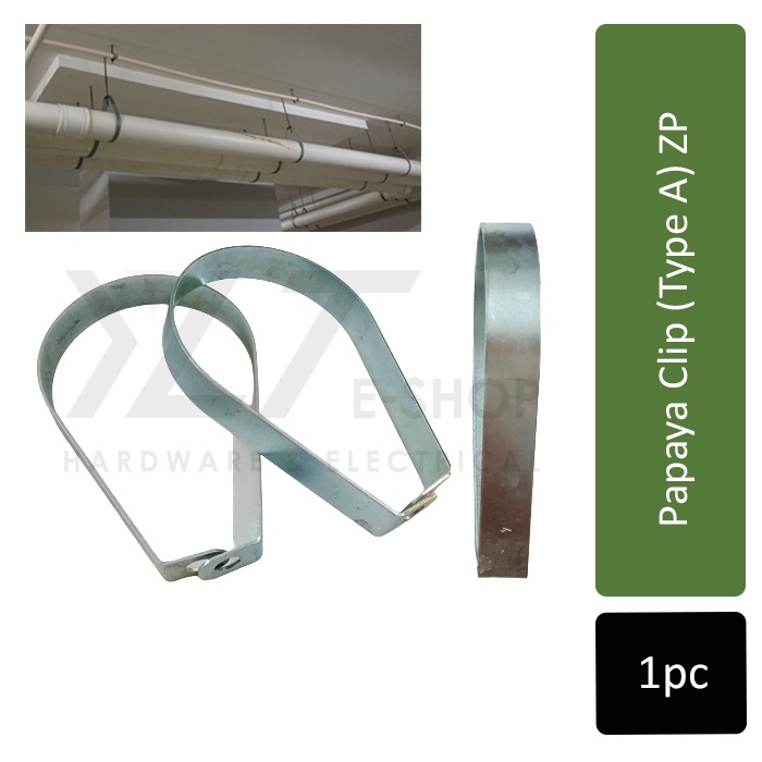 Papaya Clip / Bracket (Type A) ZP (3" / 4" / 6") | Shopee Malaysia
